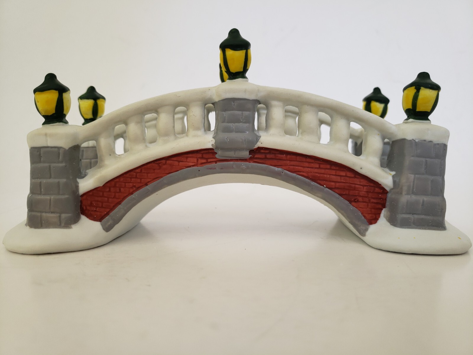 Lemax Village Collection Porcelain Column Bridge 6.25" Long 1994 for ...