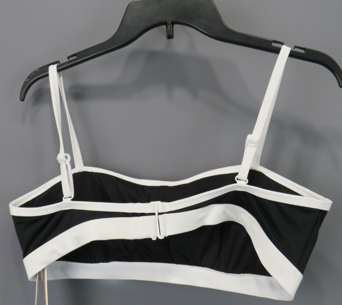 AQUA Swim Button Bandeau Bikini Top MSRP $58 Size XL # U8 490 NEW | eBay