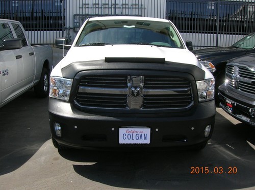 Colgan Front End Mask Bra 2pc.Fits Dodge Ram 1500 Big Horn 13-17 W/O ...