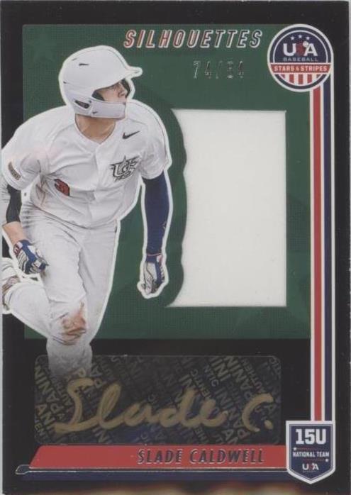 2022 Panini USA Baseball Stars & Stripes - USA Baseball Silhouettes ...