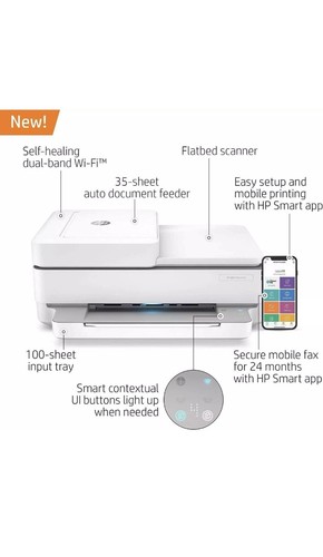 HP Envy Pro 6458 All-in-One Wireless Printer: Scanning Photo Copy ...