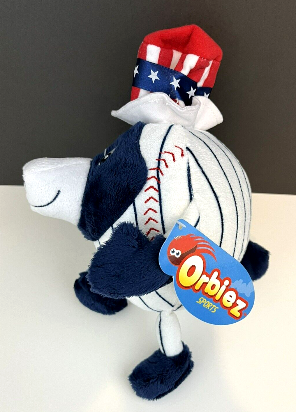 Orbiez Sports~Official MLB~New York Yankees~Mascot~Stuffed Plush~NWT ...