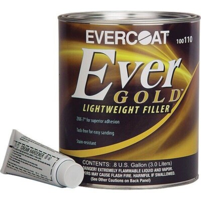 Evercoat 110 EverGold Premium Lightweight Body Filler - 0.8 Gallon (FIB ...