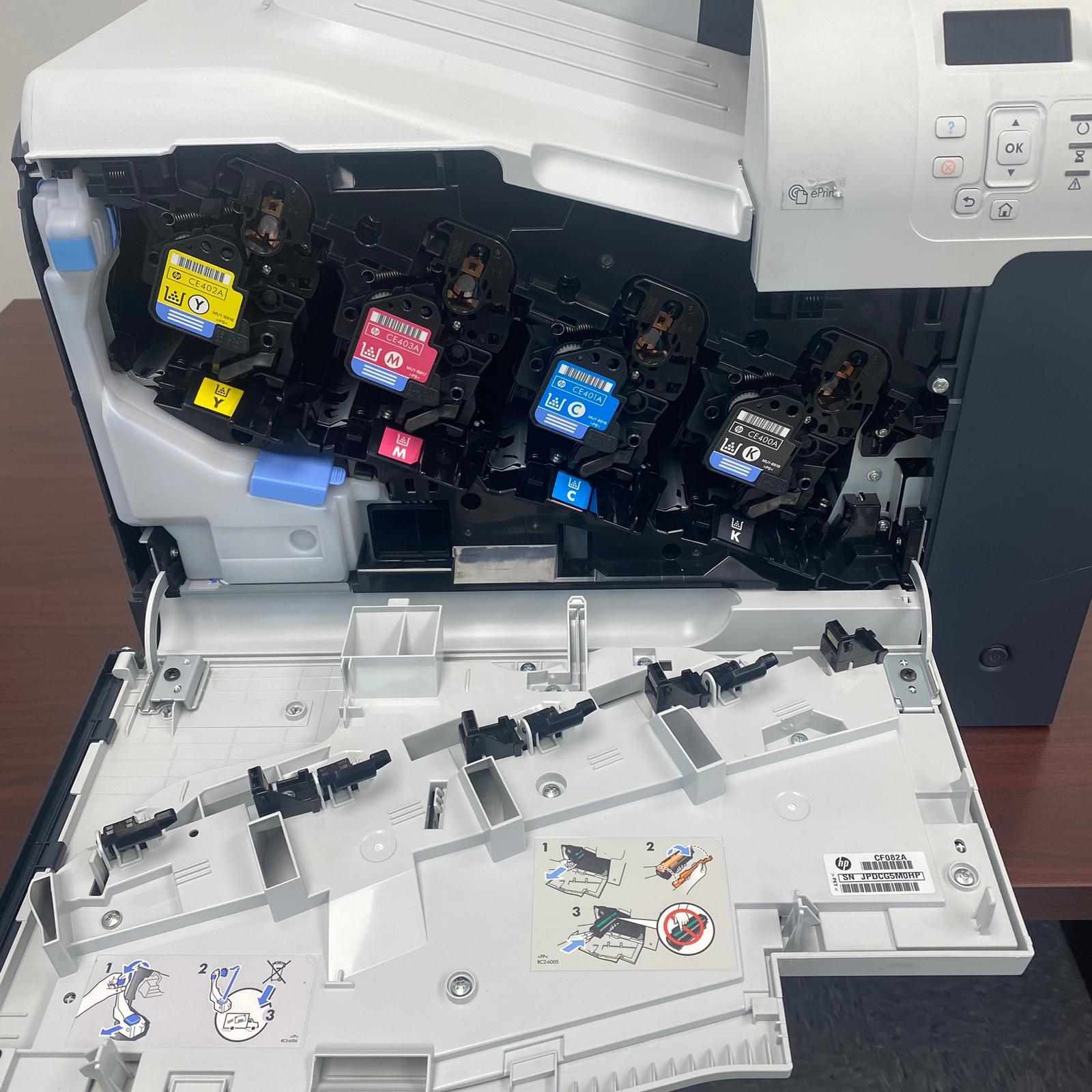 HP LaserJet Enterprise 500 Color M551 Workgroup Laser Printer | eBay