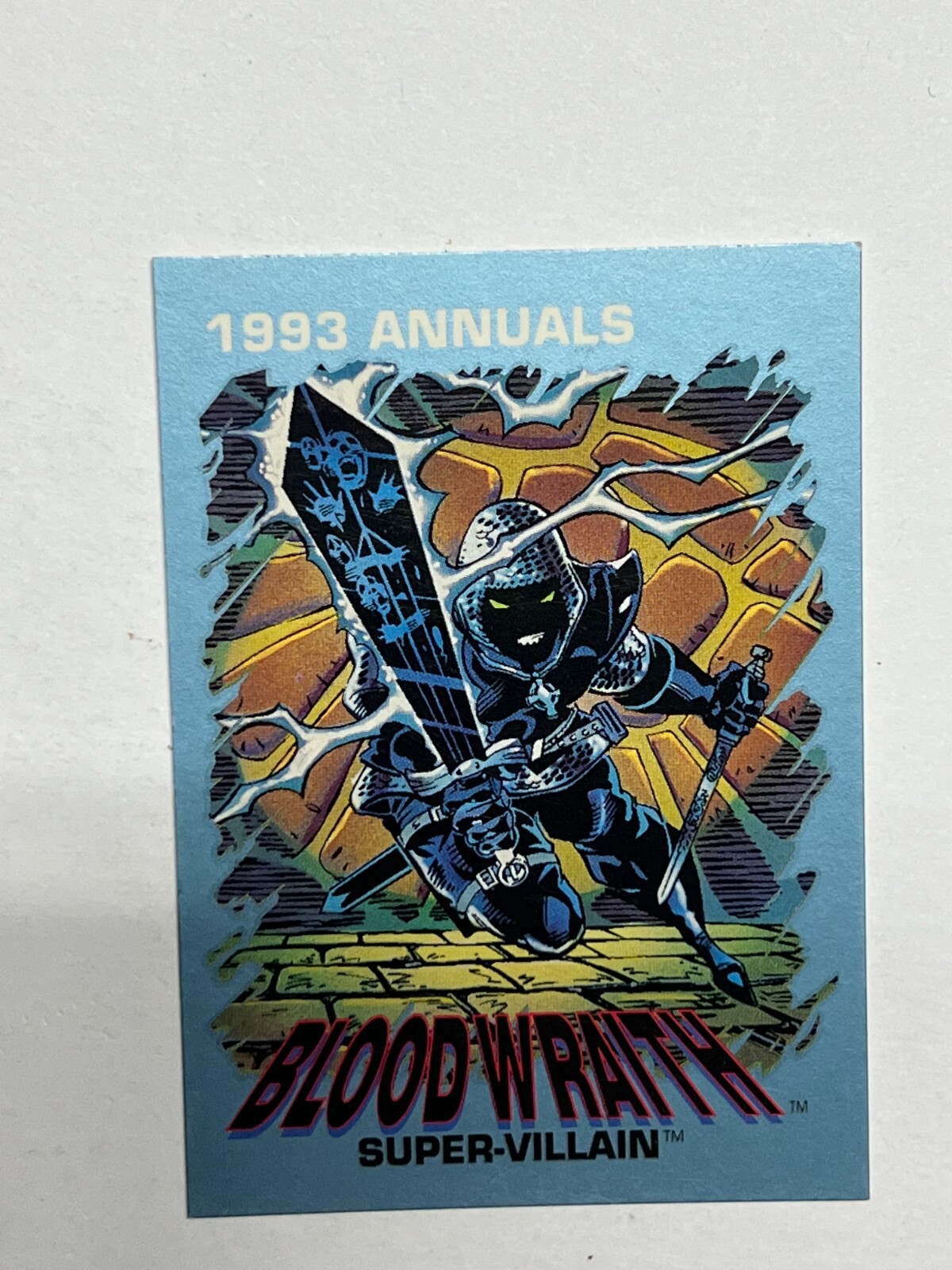 Marvel 1993 Annuals Promo Insert Card #4 BloodWraith | eBay