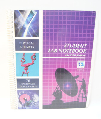 Student Lab Notebook Physical Sciences Hayden McNeil HM PS70 Workbook ...