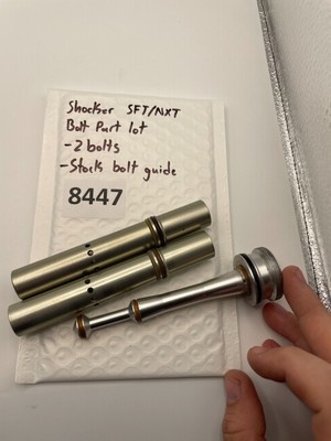 Shocker SFT/NXT Bolt Part lot -2 bolts -Stock bolt guide | eBay