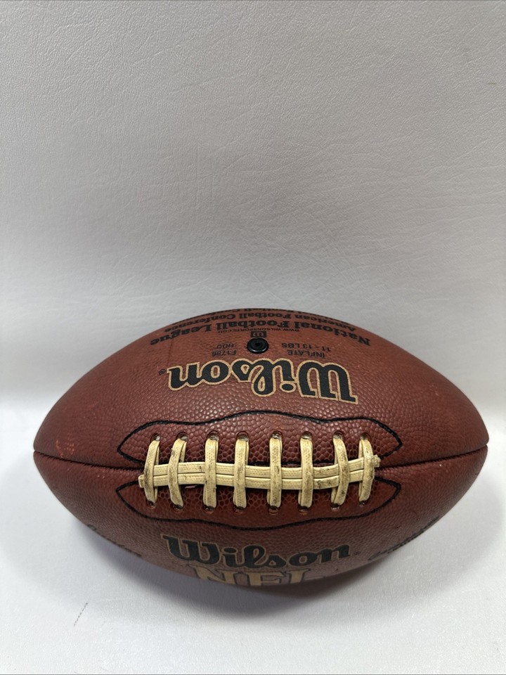 Signed Autographed Wilson NFL Junior Leather Football Signature UNKNOWN ...