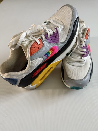 Nike Air Max 90 Be True Mens Size 10 CJ5482-100 Rainbow | eBay