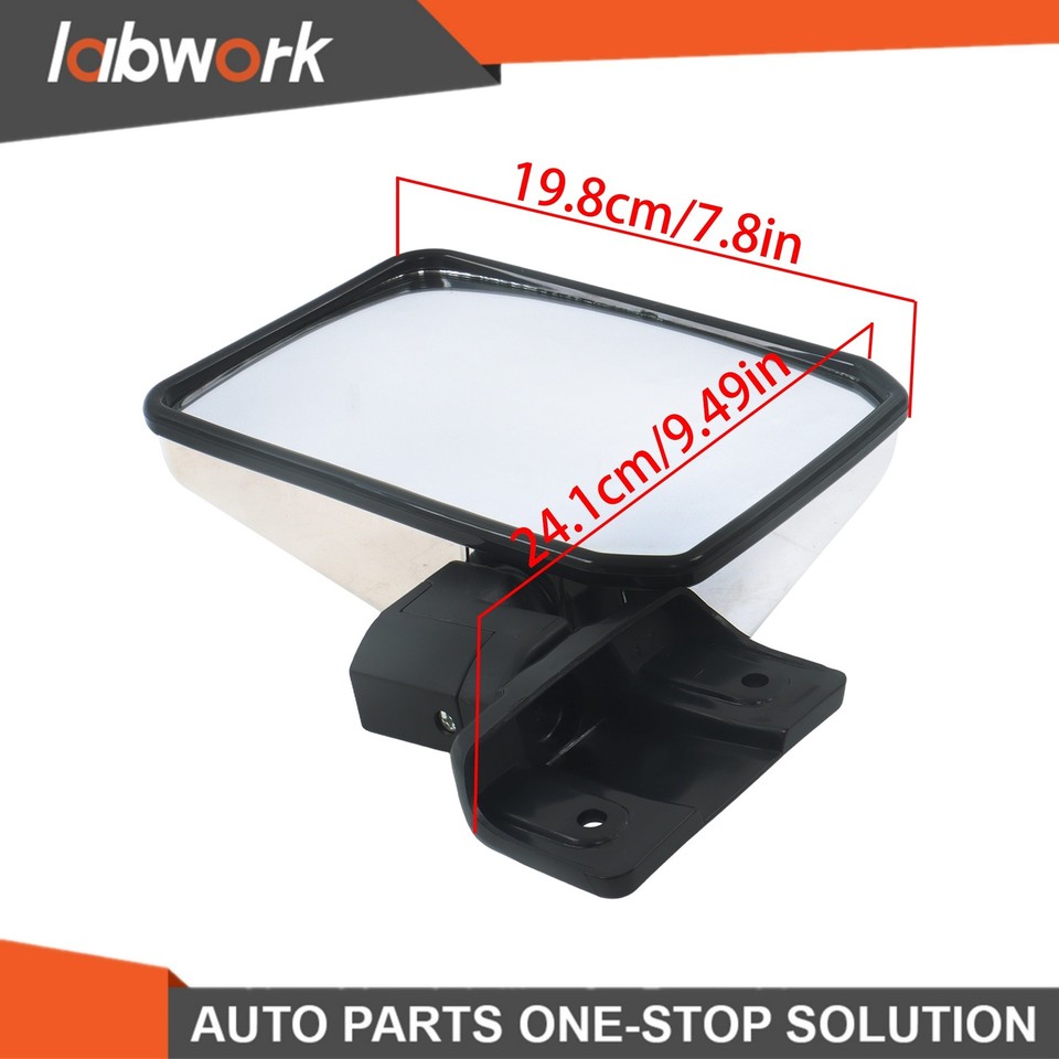 Pair Door Side Mirrors Large For Toyota Landcruiser 70 75 78 Series LH ...