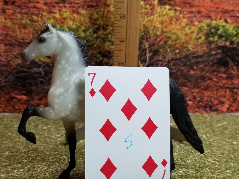Breyer Paddock Pals #1018 "Pepper" Dapple Gray Morgan Stallion Horse ...