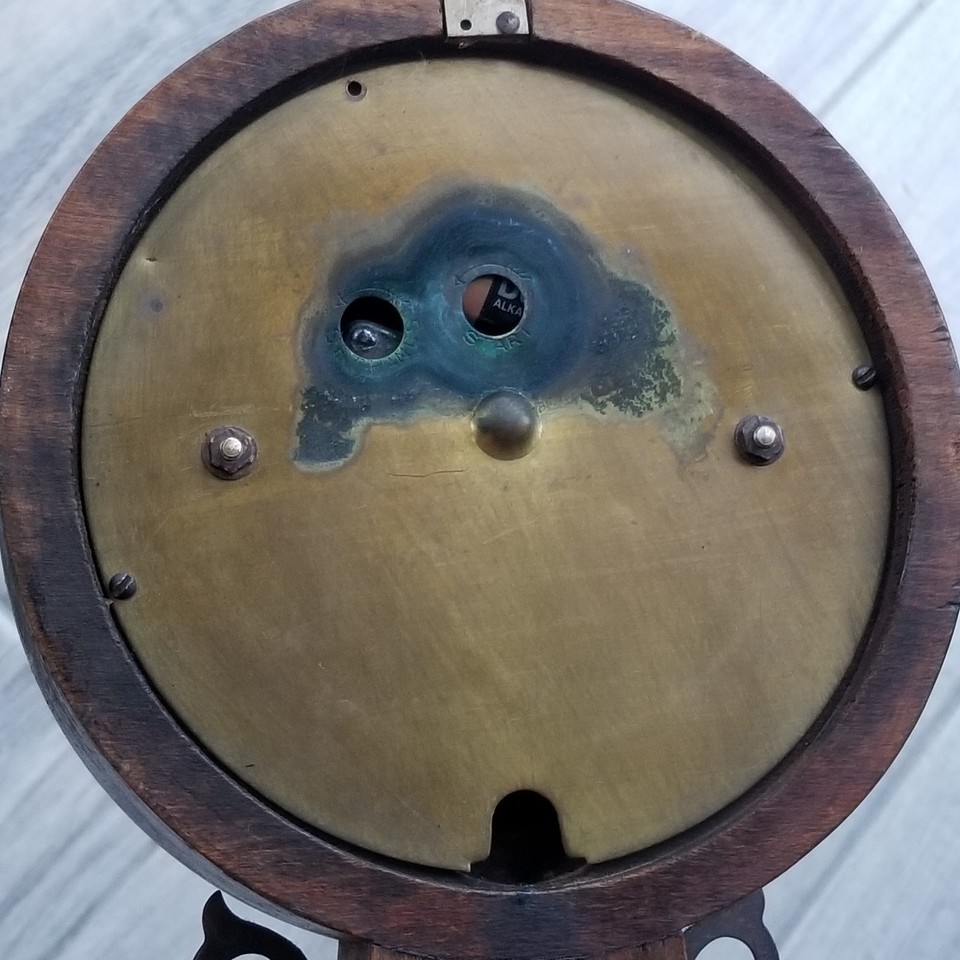 Gilbert 1807 Banjo Wall Clock Eagle Finial Converted To Quartz Parts Or ...
