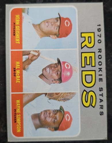 1970 TOPPS HAL MCRAE #683 RC ROOKIE REDS EX | eBay