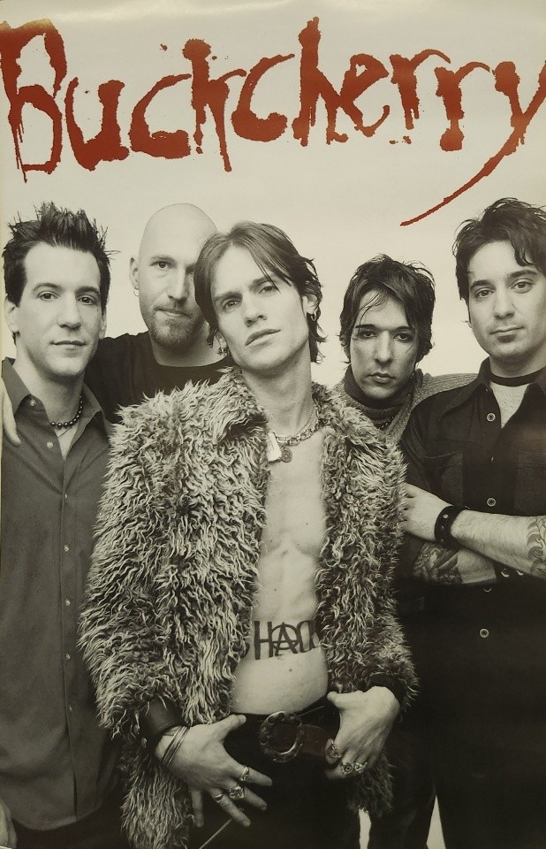 Buckcherry 1998 Dreamworks Records Promotional 2 Side Promo Poster New ...