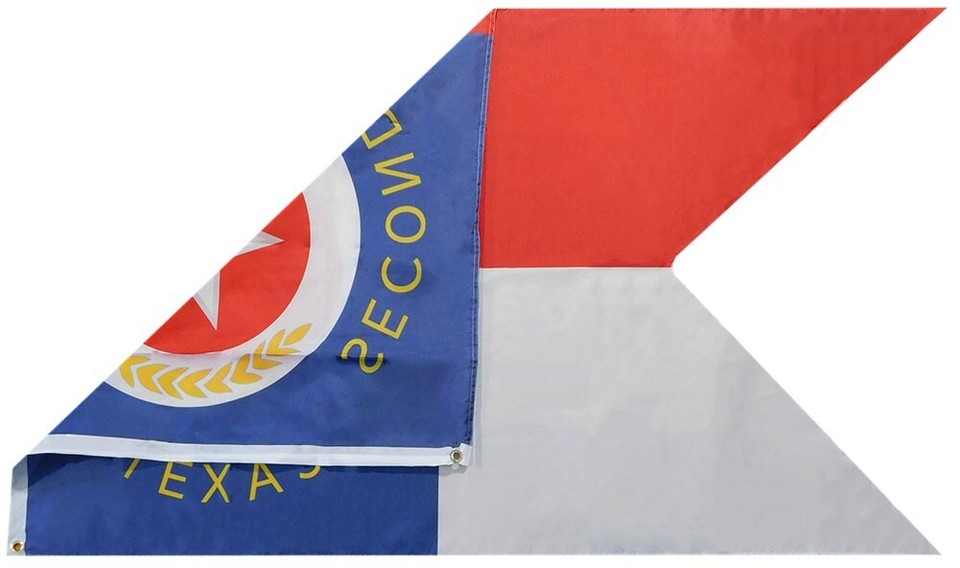 3X5 2ND TEXAS CAVALRY GUIDON FLAG BANNER SWALLOW TAIL | eBay