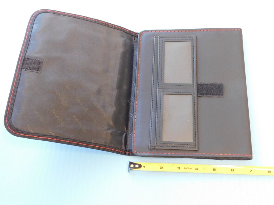 Toyota Leather Owners Manual Case - OEM Case Only - Fits All Years ...