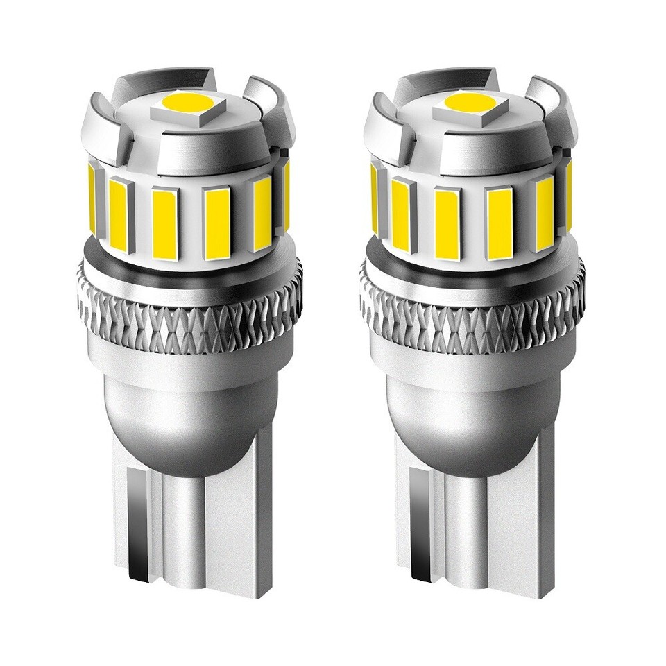 4x Bright Super LED Plate License Bulbs Light 6500K White Fit 194 Size ...