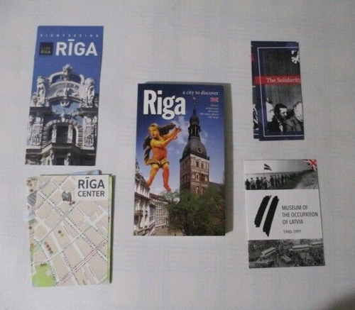 Riga Latvia a City to Discover Paperback Book 184 Pgs & Map & 3 ...