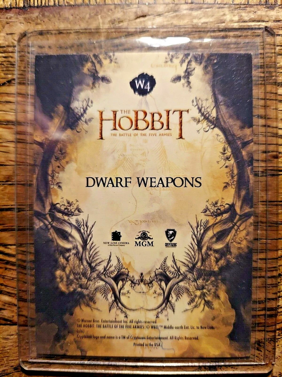 The Hobbit Dwarves Weapons