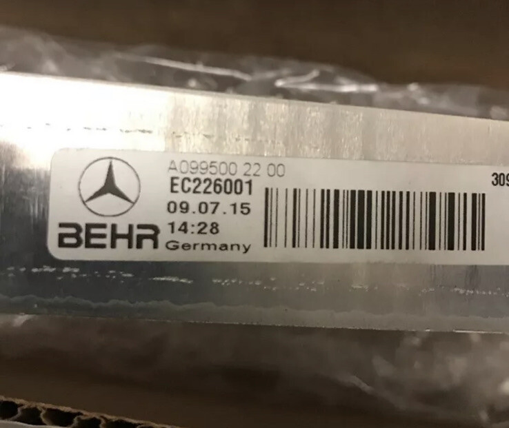 Mercedes-Benz 0995002200 Genuine OEM Oil Cooler for sale online | eBay