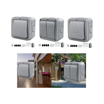 Switch Push Button Square for Warehouse Commercial Sites Hallway | eBay ...
