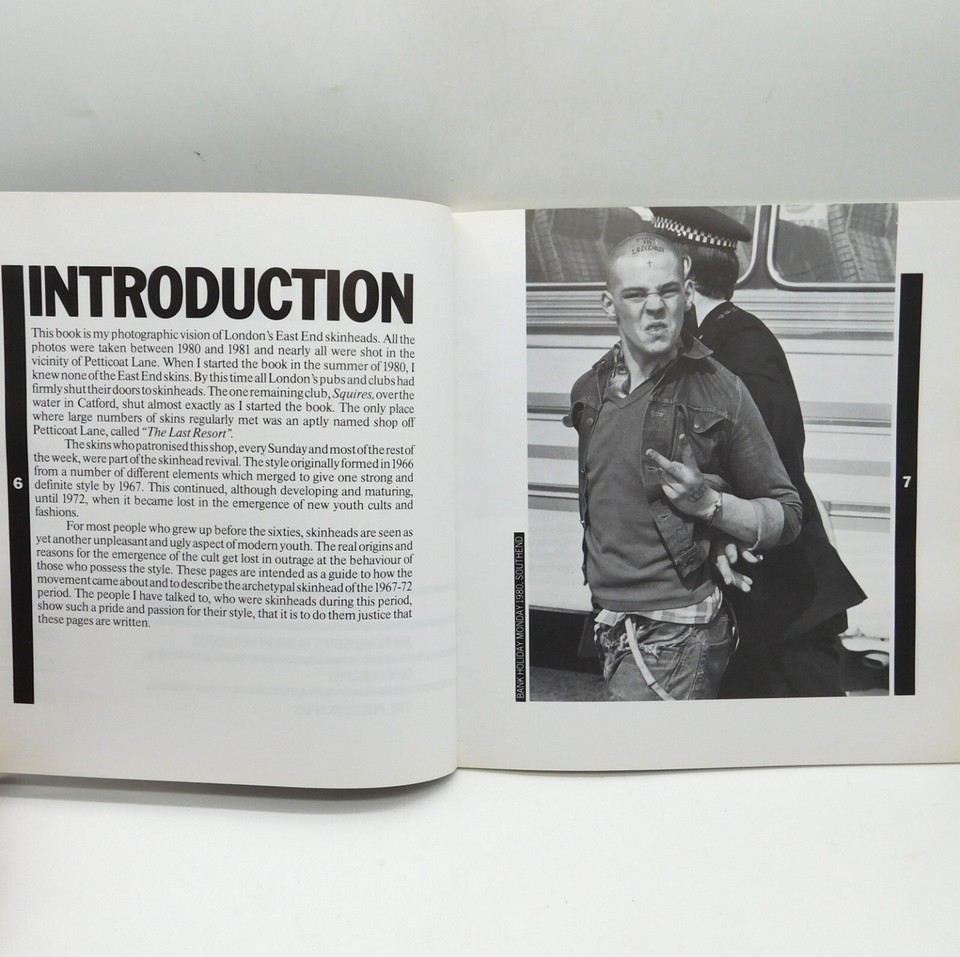 Skinhead by Nick Knight Youth Culture Photography Book 1982 Pulp Art ...