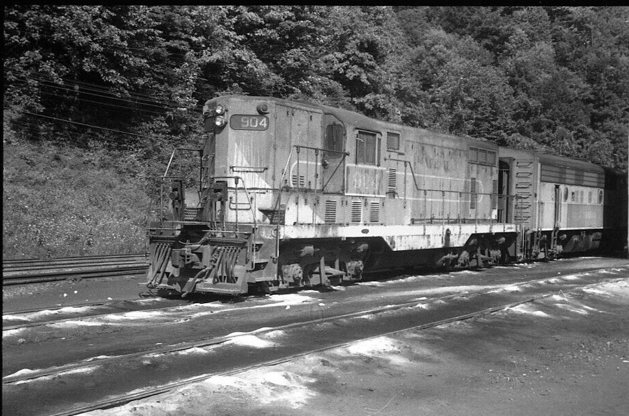Clinchfield CRR Railroad 904 GP-7 Dante SC 8-71 Negative 6200 | eBay