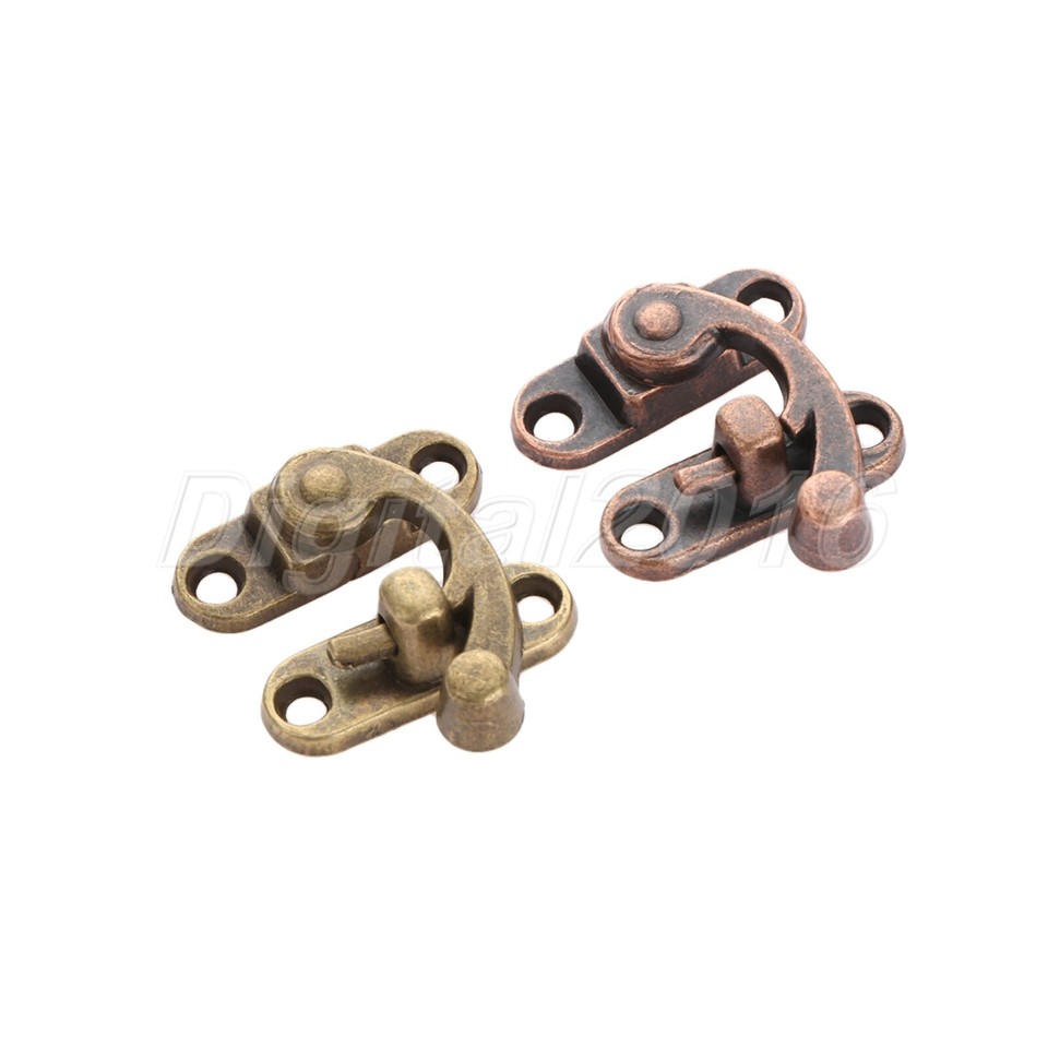 2pc Chest Suitcase Jewelry Box Latch Clasps Trinket Swing Bag Lock ...
