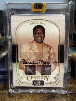 2008 Donruss Celebrity Cuts Bernie Mac Memorabilia Authentic Autograph ...