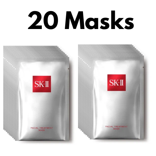 SK-II Facial Treatment Crystal Clear Mask Deluxe Set – 20 Masks New | eBay