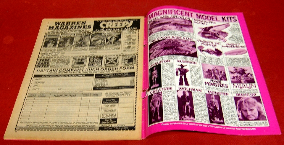 CREEPY COMIC MAGAZINE February 1983, issue #145 Warren Horror/Monster ...