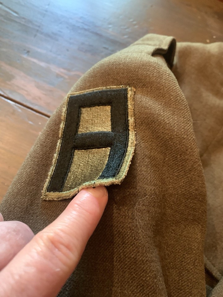 Vintage World War II Army Decorated Wool Jacket | eBay
