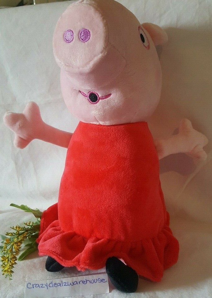 Peppa Pig Hug N' Oink Talking / Whistling 13 Inch Plush Pig *Fast ...