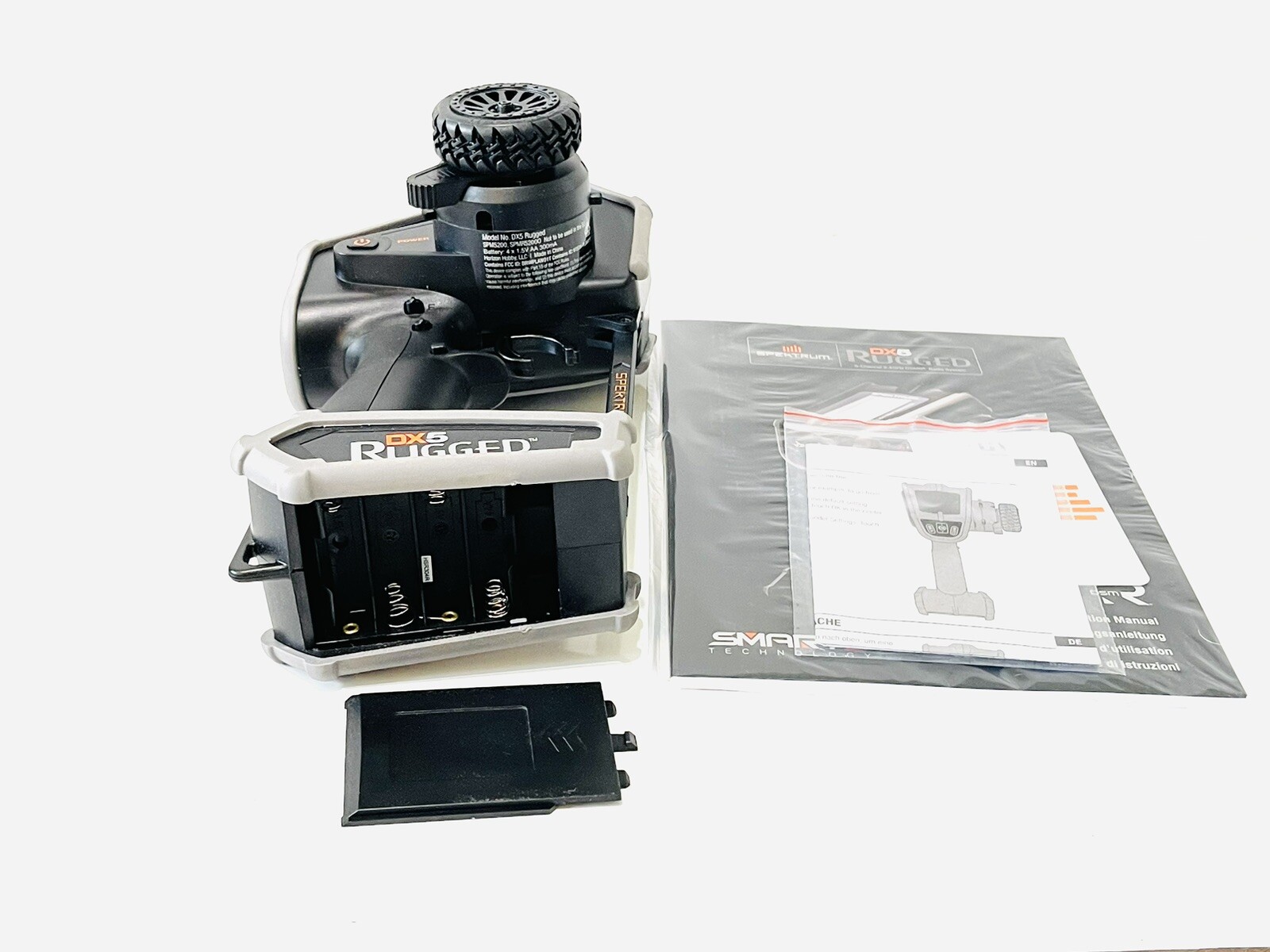 Spektrum DX5 Rugged 5-Channel Radio Transmitter System - SPM5200 (Black ...