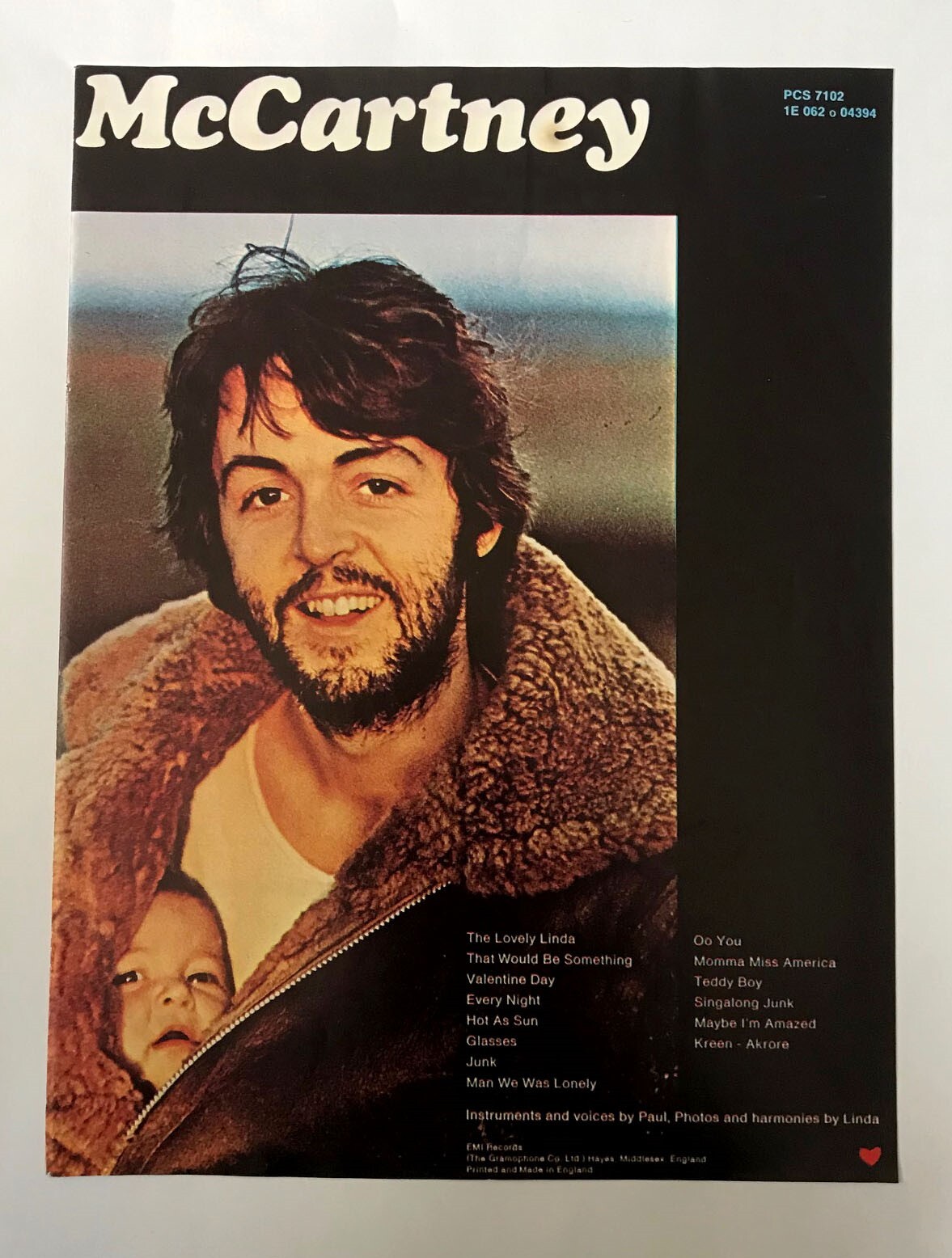 Paul Mccartney 1970 Album