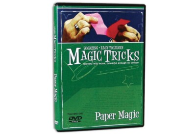 Amazing Easy To Learn Magic Tricks: PAPER MAGIC Instructional Magic ...