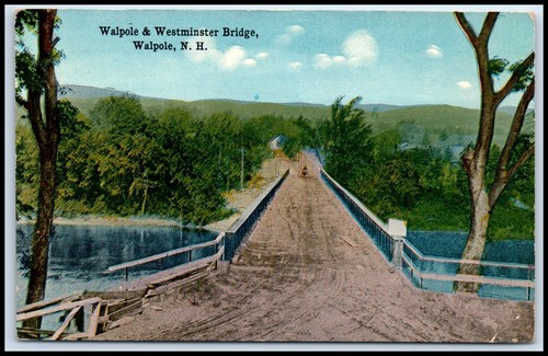 Postcard Walpole & Westminster Bridge,Walpole, N. H. NH A85 | eBay