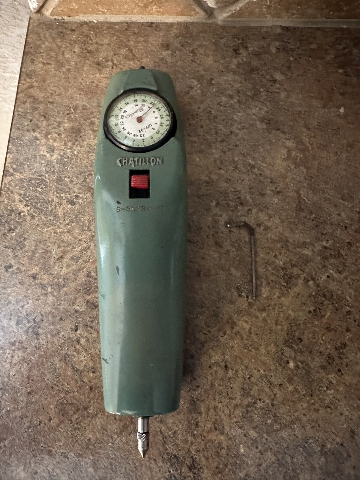 Chatillon Dpp-32 32 Oz or 2 LB Push/pull Force Gauge With Tips and Case ...