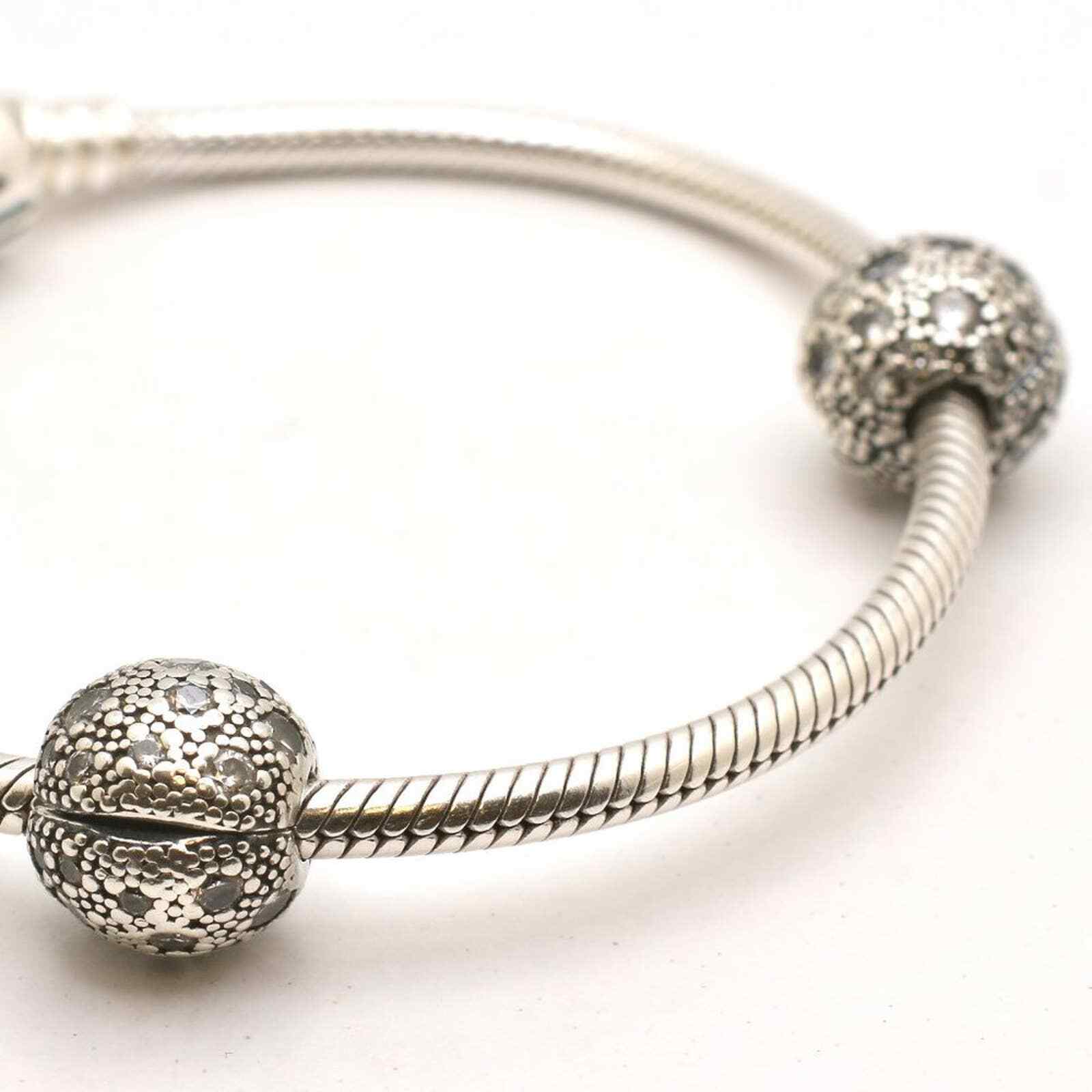 Authentic PANDORA Cosmic Stars Clip with Clear Zircon… - Gem