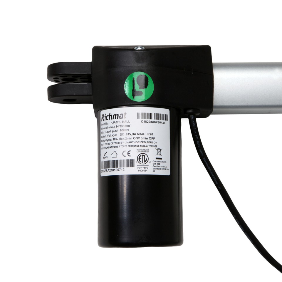 HJA67S Head Richmat Motor Adjustable Bed Stroke 84mm Minimum install ...