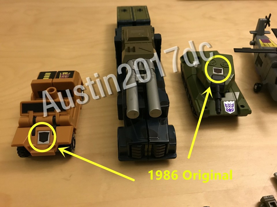 Vintage Transformers G1 Rub Sign Sticker Insignia HQ For Repair | eBay