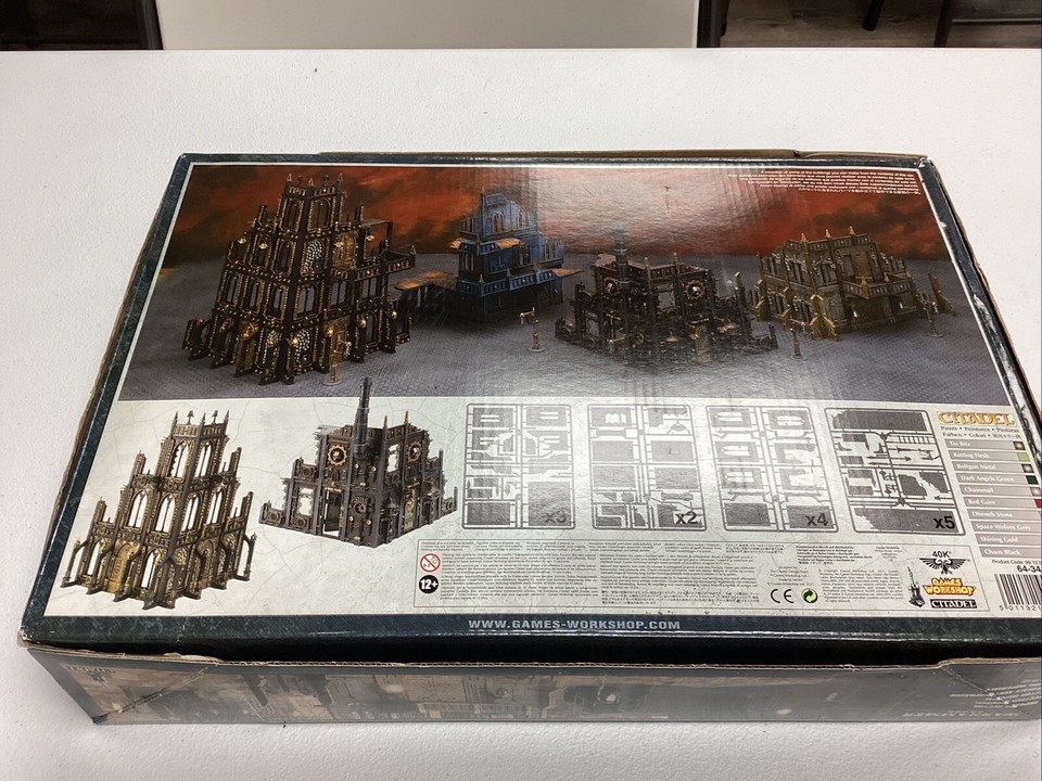 Warhammer 40k- IMPERIAL SECTOR TERRAIN IN BOX COMPLETE #MS8291 | eBay