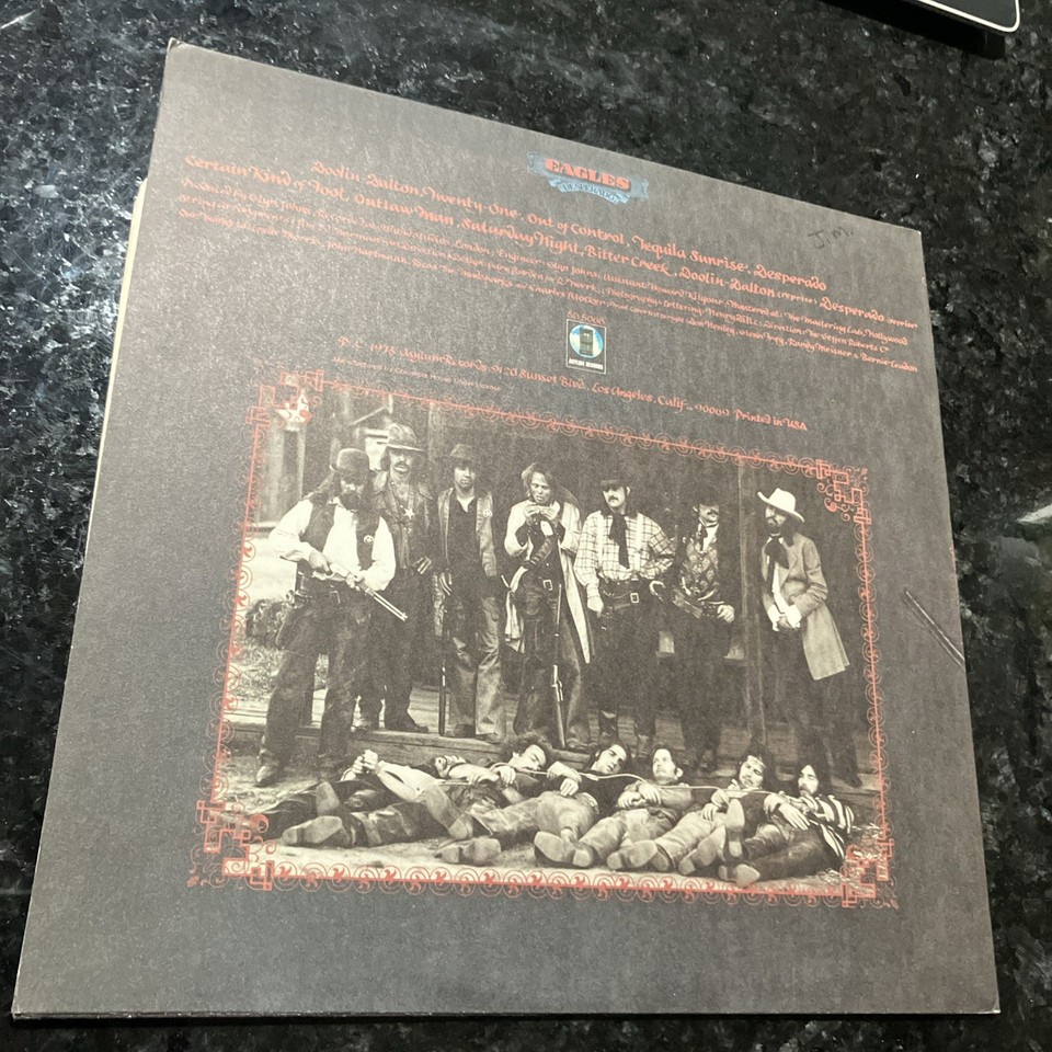 Eagles Desperado 1973 Vinyl LP Album Asylum Records w/Inner Sleeve ...