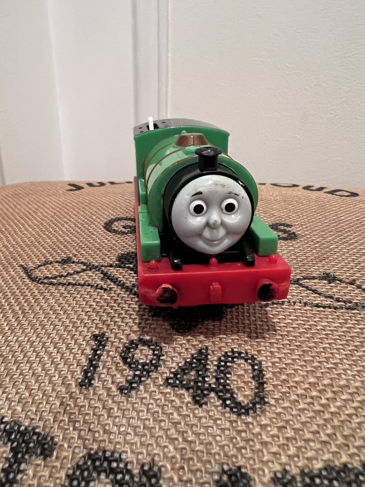 Thomas & Friends Percy Trackmaster Train 6 Green 2009 WORKING Vintage ...