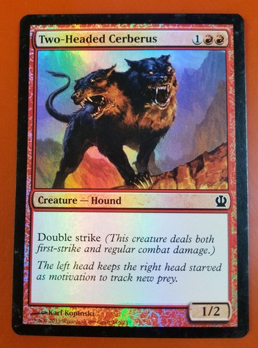 1x Two-Headed Cerberus | FOIL | Theros | MTG Magic Cards | eBay