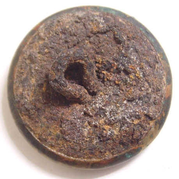 1860s american civil war era dug antique Virginia button semper ...