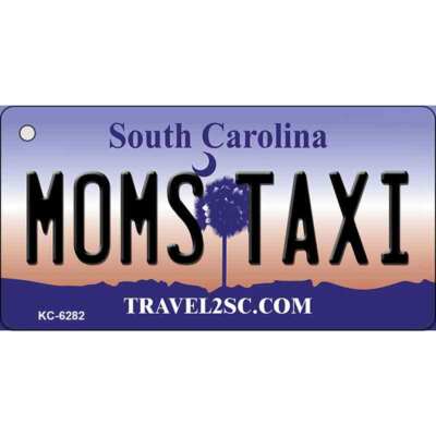 Moms Taxi South Carolina License Plate Tag Key Chain KC-6282 | eBay