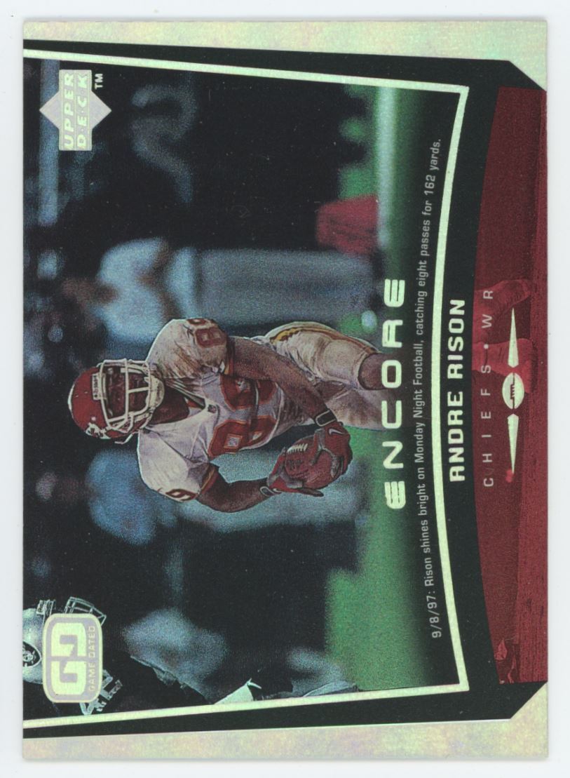 andre rison 98 For Sale - MAVIN