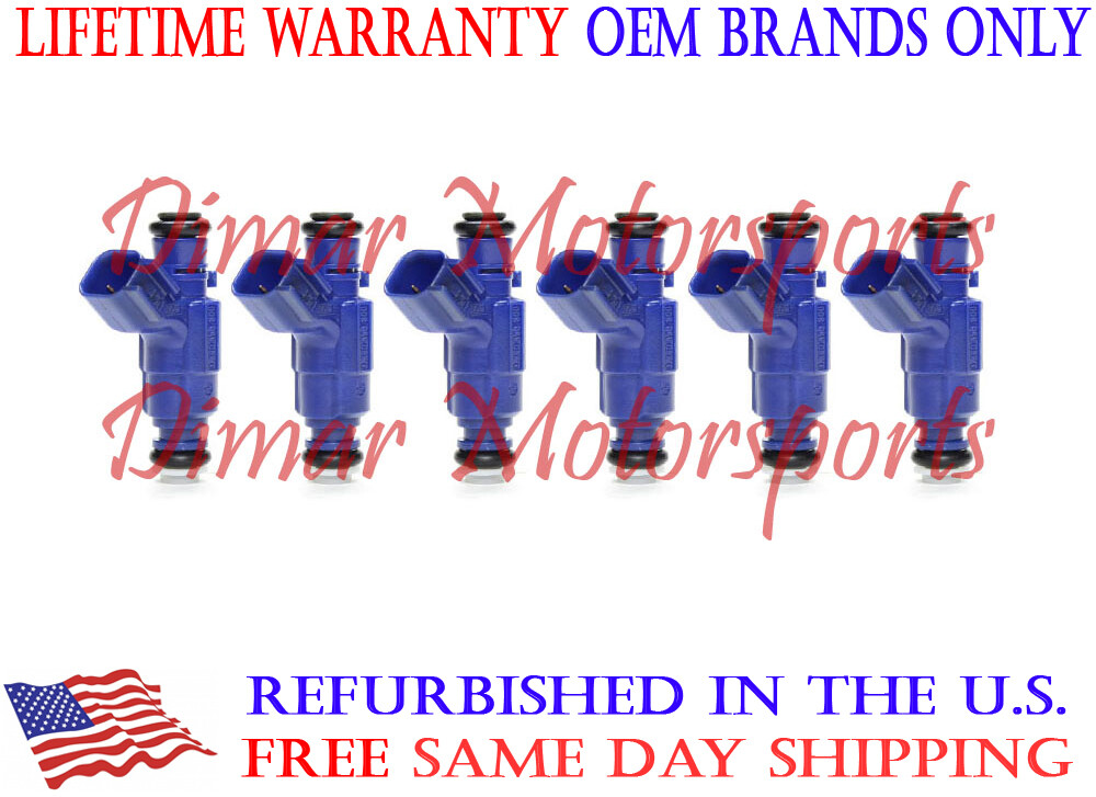 Lifetime Warranty - OEM Bosch Fuel Injector Set of 6 - 0280156300 | eBay