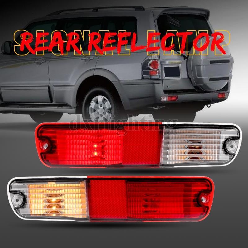 Rear Bumper Light Left+Right For Mitsubishi Pajero MONTERO Shogun 2003 ...